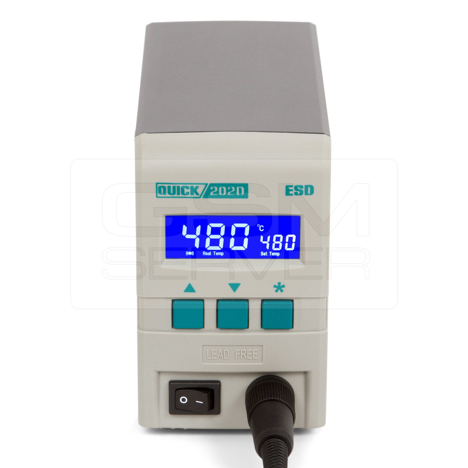 Estación de soldadura sin plomo QUICK 202D ESD - GsmServer